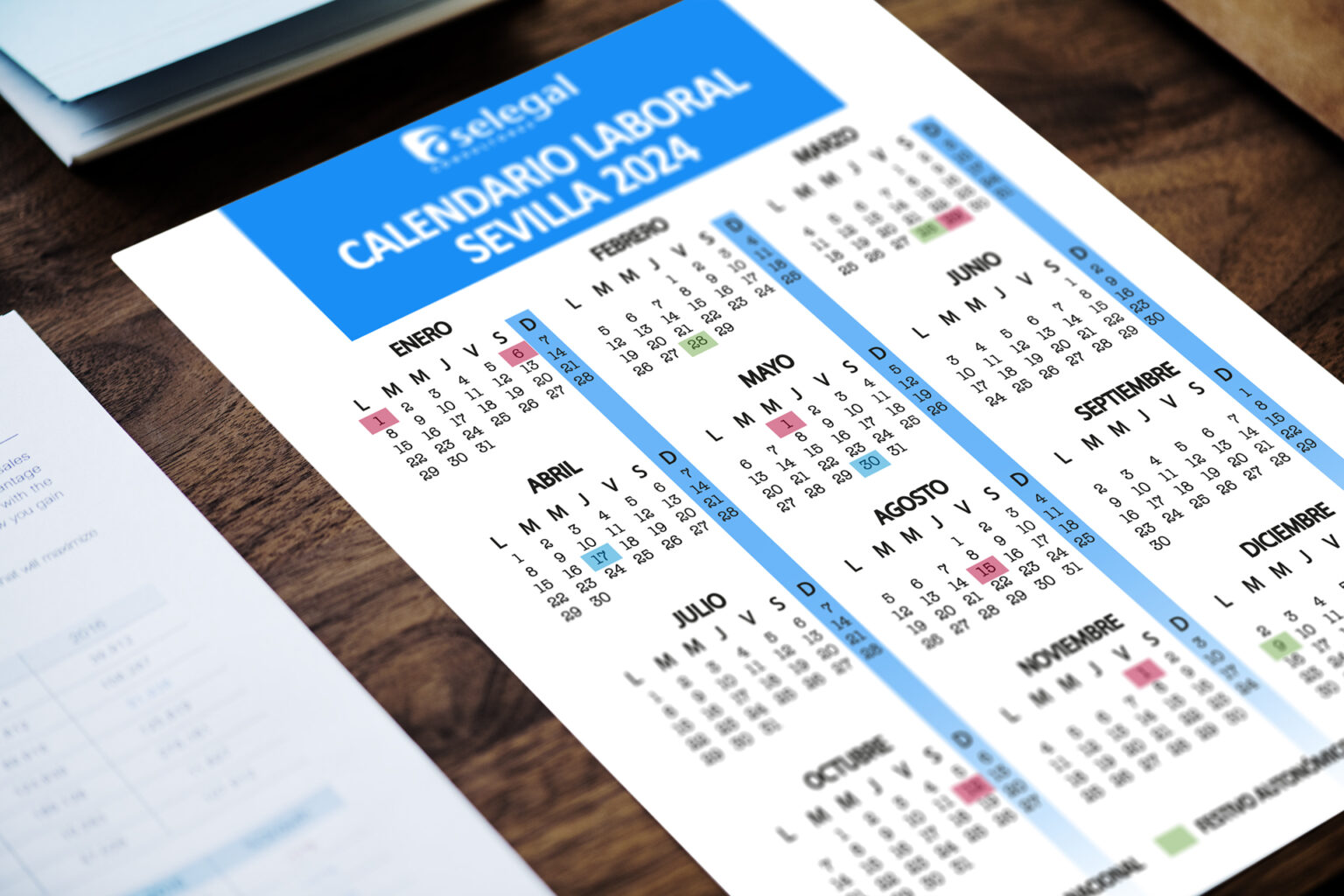 Calendario Laboral de Sevilla 2024 - Aselegal Consultores